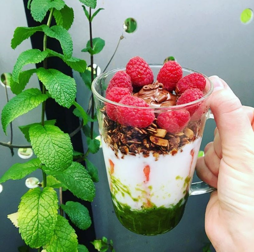 Midori Spring MATCHA MUGCAKE PARFAIT Recipe