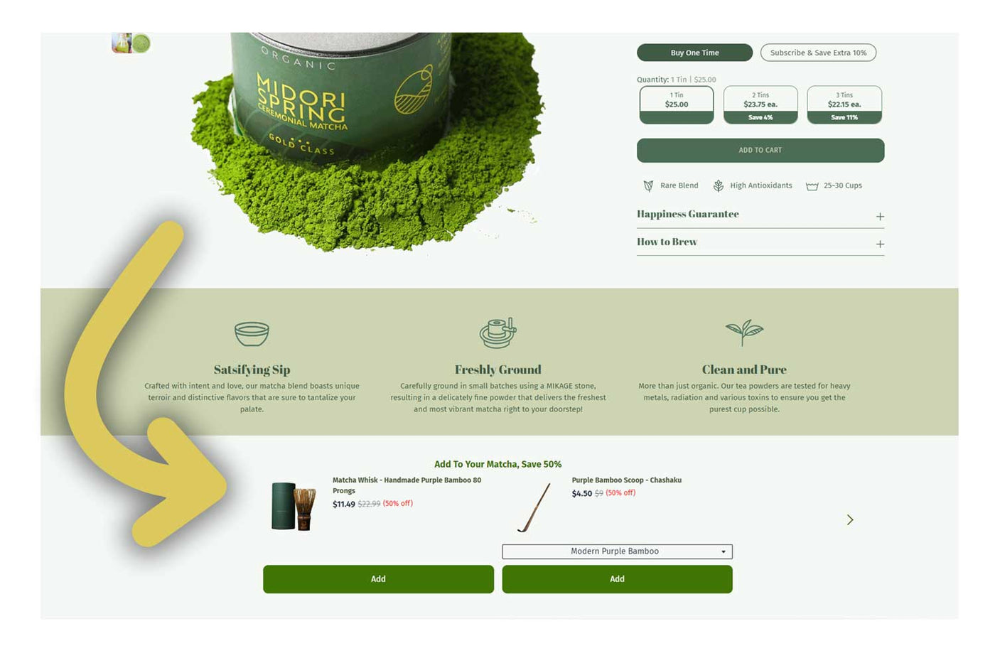 Special Store Promotions – Midori Spring