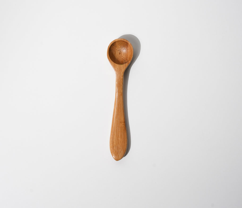 Rounded Bamboo Teaspoon – Midori Spring